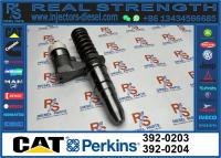 China Perkins original Perkins 392-0203 Common Rail Fuel Injector 20R-1267 for 3512B 3516B 994D Diesel Engine new injector original new injector for sale