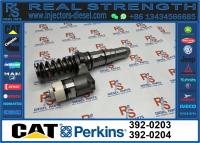 China Perkins original Perkins 392-0203 Common Rail Fuel Injector 20R-1267 for 3512B 3516B 994D Diesel Engine new injector original new injector for sale