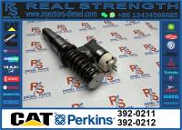 China Perkins original Perkins 392-0211 Fuel Injector for 3508B 3508 3512 3516B Engine Excavator Spare Parts Replacement for OEM new injector original new injector for sale