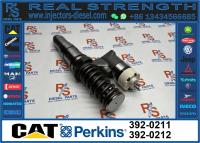 China Perkins original Perkins 392-0211 Fuel Injector for 3508B 3508 3512 3516B Engine Excavator Spare Parts Replacement for OEM new injector original new injector for sale