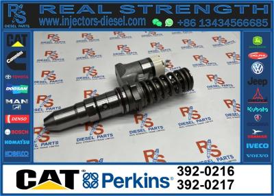 China Perkins original Perkins 392-0216 Common Rail Injector for 3508 3512 3516 3524 3500B Diesel Engine Excavator Parts new injector original new injector for sale