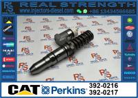 China Perkins original Perkins 392-0216 Common Rail Injector for 3508 3512 3516 3524 3500B Diesel Engine Excavator Parts new injector original new injector for sale