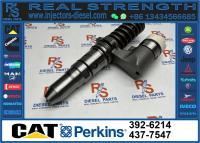 China Perkins original Perkins Common Rail Engine Injector 392-6214 for 3508B 3512B 3516B Diesel Engines Machinery original new injector for sale