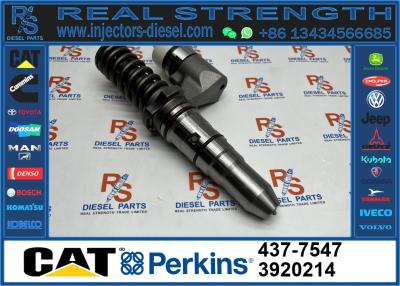 China Perkins original  437-7547 Engine Injector Common Rail Fuel Injector for 3508B 3512B 3516C 793C 793D Diesel Engine Parts 20R-2296  original new injector for sale