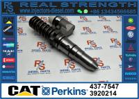 China Perkins original  437-7547 Engine Injector Common Rail Fuel Injector for 3508B 3512B 3516C 793C 793D Diesel Engine Parts 20R-2296  original new injector for sale