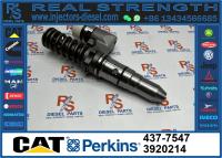 China Perkins original  437-7547 Engine Injector Common Rail Fuel Injector for 3508B 3512B 3516C 793C 793D Diesel Engine Parts 20R-2296  original new injector for sale