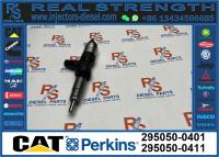 China Perkins original Perkins 295050-0401 Fuel Injector Common Rail for C4.4 C6.4 C6.6 C7.1 Excavator Replacement for OEM new injector original new injector for sale