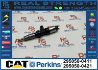 China Perkins original Perkins 295050-0411 Common Rail Fuel Injector for C4.4 Engine 320D 323D Excavator Replacement for OEM new injector original new injector for sale