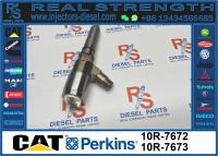 China Perkins original 10R-7672 Engine Parts Injector 320-0677 10R7671 Common Rail Diesel Fuel Injector for C4.4 C6.6 Excavator 320D  original new injector for sale