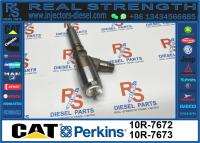 China Perkins original 10R-7672 Engine Parts Injector 320-0677 10R7671 Common Rail Diesel Fuel Injector for C4.4 C6.6 Excavator 320D  original new injector for sale