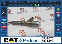 China Perkins original Perkins 10R-7673 Diesel Fuel Injector 10R7673 for C6.6 C4.4 320D 323D Excavator new injector original new injector for sale