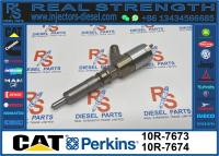 China Perkins original Perkins 10R-7673 Diesel Fuel Injector 10R7673 for C6.6 C4.4 320D 323D Excavator new injector original new injector for sale
