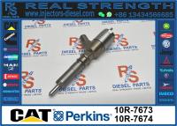 China Perkins original Perkins 10R-7673 Diesel Fuel Injector 10R7673 for C6.6 C4.4 320D 323D Excavator new injector original new injector for sale