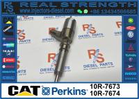 China Perkins original Perkins 10R-7673 Diesel Fuel Injector 10R7673 for C6.6 C4.4 320D 323D Excavator new injector original new injector for sale