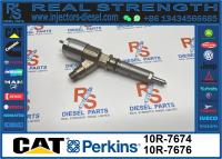 China Perkins original Perkins 10R-7674 Common Rail Fuel Injector Replacement for C6.4 C6.6 Engine 320-0680 10R-7672 10R7674 new injector original new injector for sale
