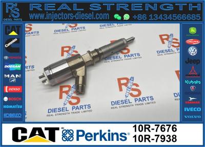 China Perkins original 10R-7676 Diesel Engine Common Rail Fuel Injector for Perkins C4.2 C6.4 Construction Machinery Replacement for OEM original new injector for sale