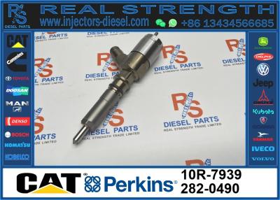 China Perkins original Perkins 10R-7939 Common Rail Fuel Injector for C6.4 C6.6 C4.4 1104D-E44TA Engine D6N Excavator Spare Parts new injector original new injector for sale