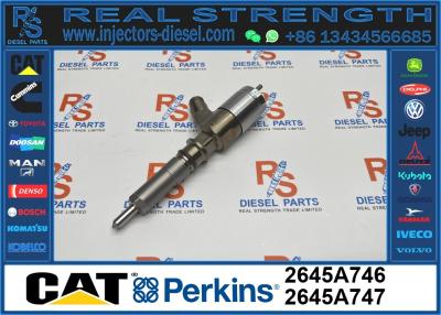 China Perkins original  2645A746 Fuel Injector C4.4 C6.6 for Caterpillar 420E 430E 450E E320D E323D M313D Excavator Replacement for OEM original new injector for sale