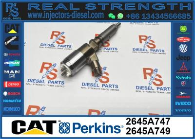 China Perkins original Perkins 2645A747 Common Rail Fuel Injector 10R-7672 320-0680 for C6.6 C4.4 320D Excavator Diesel new injector original new injector for sale