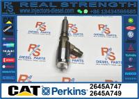 China Perkins original Perkins 2645A747 Common Rail Fuel Injector 10R-7672 320-0680 for C6.6 C4.4 320D Excavator Diesel new injector original new injector for sale