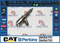 China Perkins original 2645A751 Diesel Engine Fuel Injector Replacement for C6.6 1106D-E66ta 1104D-44T Excavator Construction Machinery original new injector for sale