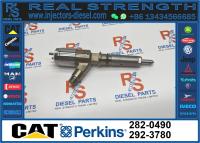 China Perkins original Perkins 282-0490 Common Rail Diesel Fuel Injector for C6.6 C6.4 C4.4 Excavator 320D Engine Parts new injector original new injector for sale