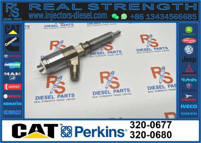 China Perkins original  320-0677 Diesel Fuel Injector Assembly for C4.4 C6.6 Engine 320D 323D Excavator Spare Parts 10R-7671 2645A746 original new injector for sale