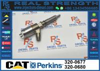 China Perkins original  320-0677 Diesel Fuel Injector Assembly for C4.4 C6.6 Engine 320D 323D Excavator Spare Parts 10R-7671 2645A746 original new injector for sale