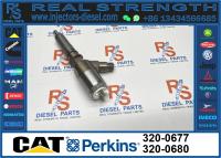 China Perkins original  320-0677 Diesel Fuel Injector Assembly for C4.4 C6.6 Engine 320D 323D Excavator Spare Parts 10R-7671 2645A746 original new injector for sale