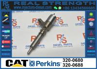 China Perkins original Perkins 320-0680 10R-7672 Common Rail Fuel Injector for C4.4 C6.6 Engine 320D 323D Excavator new injector original new injector for sale