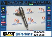 China Perkins original Perkins 320-0680 10R-7672 Common Rail Fuel Injector for C4.4 C6.6 Engine 320D 323D Excavator new injector original new injector for sale