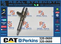 China Perkins original Perkins 320-0680 10R-7672 Common Rail Fuel Injector for C4.4 C6.6 Engine 320D 323D Excavator new injector original new injector for sale