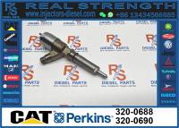 China Perkins original  320-0688 Common Rail Injector for C6.6 C6.4 Engine 320D D6N Excavator Diesel Fuel Injector Replacement for OEM  original new injector for sale