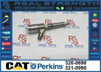 China Perkins original  320-0690 Diesel Fuel Injector for C4.4 C6.6 C6.4 Engine E320D Excavator Construction Machinery Spare Parts 10R-7671 2645A746 new original new injector for sale