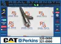 China Perkins original  320-0690 Diesel Fuel Injector for C4.4 C6.6 C6.4 Engine E320D Excavator Construction Machinery Spare Parts 10R-7671 2645A746 new original new injector for sale