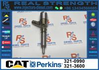 China Perkins original Perkins 321-0990 Common Rail Diesel Fuel Injector for C6.6 Engine 320D Excavator Tractor new injector original new injector for sale