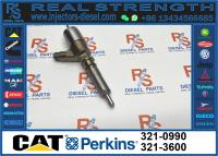 China Perkins original Perkins 321-0990 Common Rail Diesel Fuel Injector for C6.6 Engine 320D Excavator Tractor new injector original new injector for sale