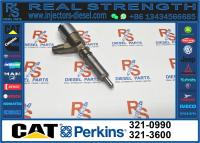 China Perkins original Perkins 321-0990 Common Rail Diesel Fuel Injector for C6.6 Engine 320D Excavator Tractor new injector original new injector for sale
