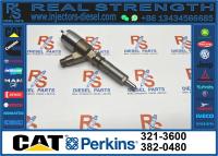 China Perkins original 321-3600 Diesel Engine Fuel Injector 10R7938 for C4.4 C6.6 1106D-E66TA D6K D6N E320D 323D Loader Tractor  original new injector for sale