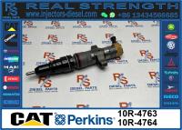 China Perkins original Perkins 10R-4763 Fuel Injector for C7 C9 C7 ACERT Engine 535C 545C Excavator new injector original new injector for sale