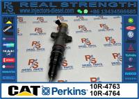 China Perkins original Perkins 10R-4763 Fuel Injector for C7 C9 C7 ACERT Engine 535C 545C Excavator new injector original new injector for sale