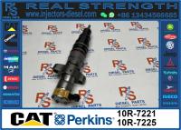 China Perkins original 10R-7221 Fuel Injector for C9 C13 C7 E324D E329D 325D 330D 336D2 Diesel Injector Mechanical Parts Replacement  original new injector for sale