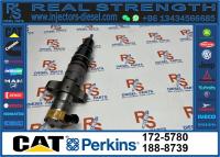 China Perkins original  172-5780 Common Rail Fuel Injector Replacement for C9 C7 3126 Engine 330C 973C Excavator Loader Diesel Parts  original new injector for sale