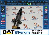 China Perkins original  243-4503 Diesel Engine Common Rail Fuel Injector for C7 E324D E325D Excavator 238-8091 20R-8058 387-9428  original new injector for sale