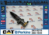 China Perkins original Perkins 263-8218 Common Rail Diesel Fuel Injector for C7 C9.3 Engine 324D 325D 329D Excavator new injector original new injector for sale