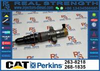 China Perkins original Perkins 263-8218 Common Rail Diesel Fuel Injector for C7 C9.3 Engine 324D 325D 329D Excavator new injector original new injector for sale