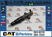 China Perkins original Perkins 263-8218 Common Rail Diesel Fuel Injector for C7 C9.3 Engine 324D 325D 329D Excavator new injector original new injector for sale
