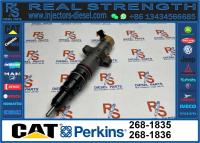 China Perkins original Perkins 268-1835 Fuel Injector Replacement for C7 C9 Diesel Engine 10R-4763 241-3400 20R1926 new injector original new injector for sale