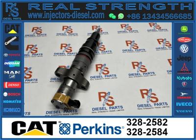 China Perkins original  328-2582 Diesel Fuel Injector Common Rail Injector Assembly for C7 C9 Excavator 324D 325D 328D Wheel Skidder  original new injector for sale