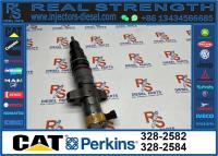 China Perkins original  328-2582 Diesel Fuel Injector Common Rail Injector Assembly for C7 C9 Excavator 324D 325D 328D Wheel Skidder  original new injector for sale